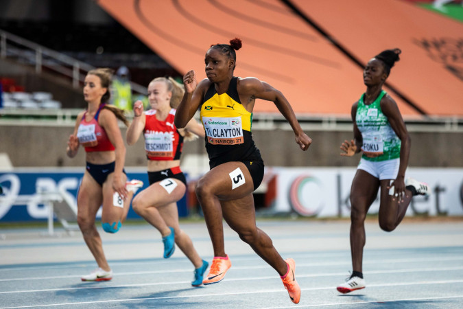Jamaican 100m junior champion Clayton sets new record at home - People ...