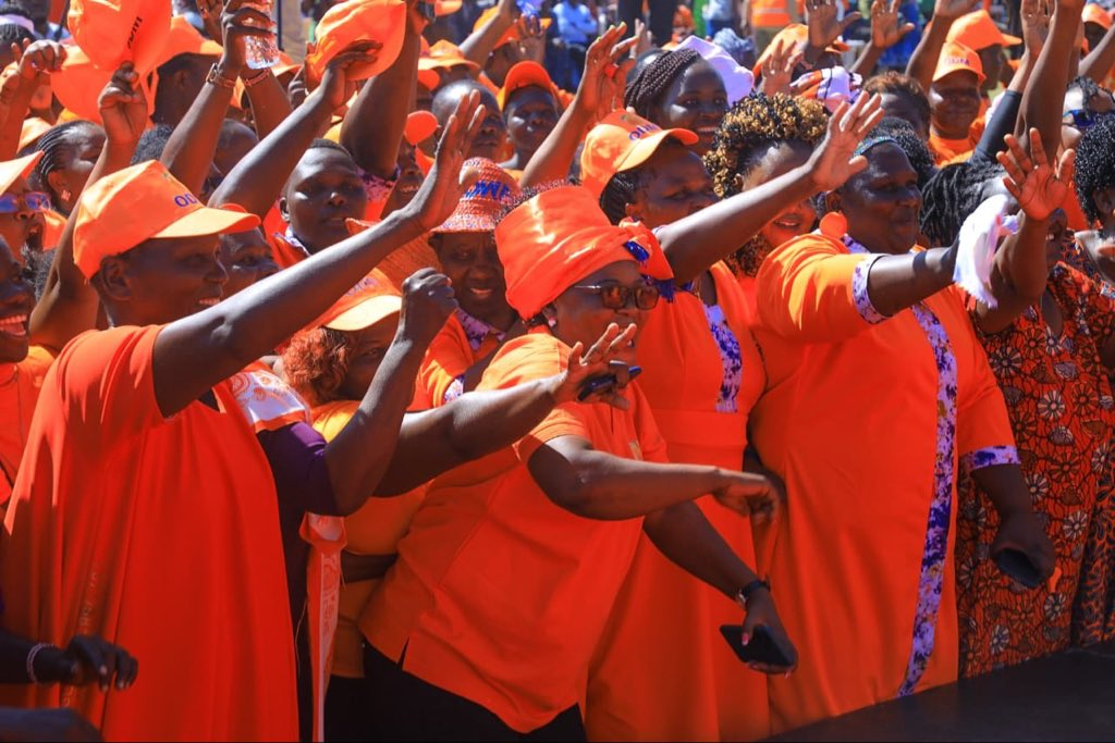 PHOTOS: ODM paint Homa Bay orange at Governor Wanga’s thanksgiving ...