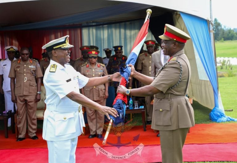 Lt. Gen. David Tarus officially takes over as NDU-K VC - People Daily
