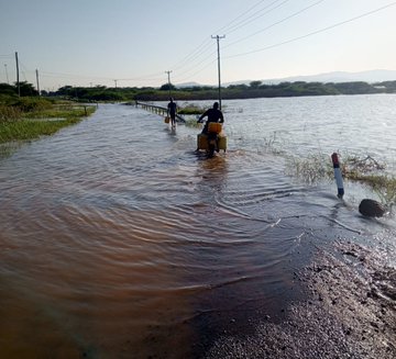 Floods from Lake Baringo keep Marigat-Loruk road closed - People Daily