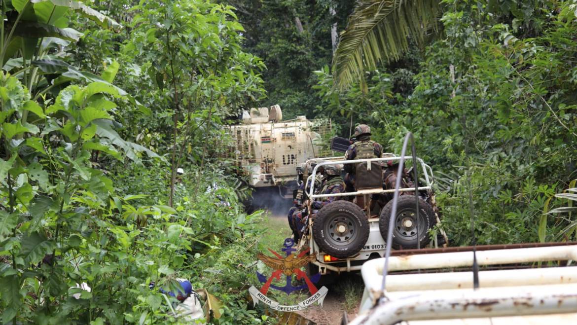 KDF gives update on Kenyan Quick Reaction Force serving in DR Congo ...