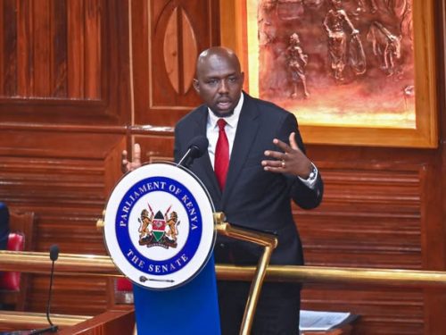 Murkomen slammed over admission that politicians hire goons to cause ...