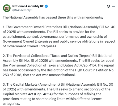 National Assembly passes bills to boost state firms, tax clarity and ...