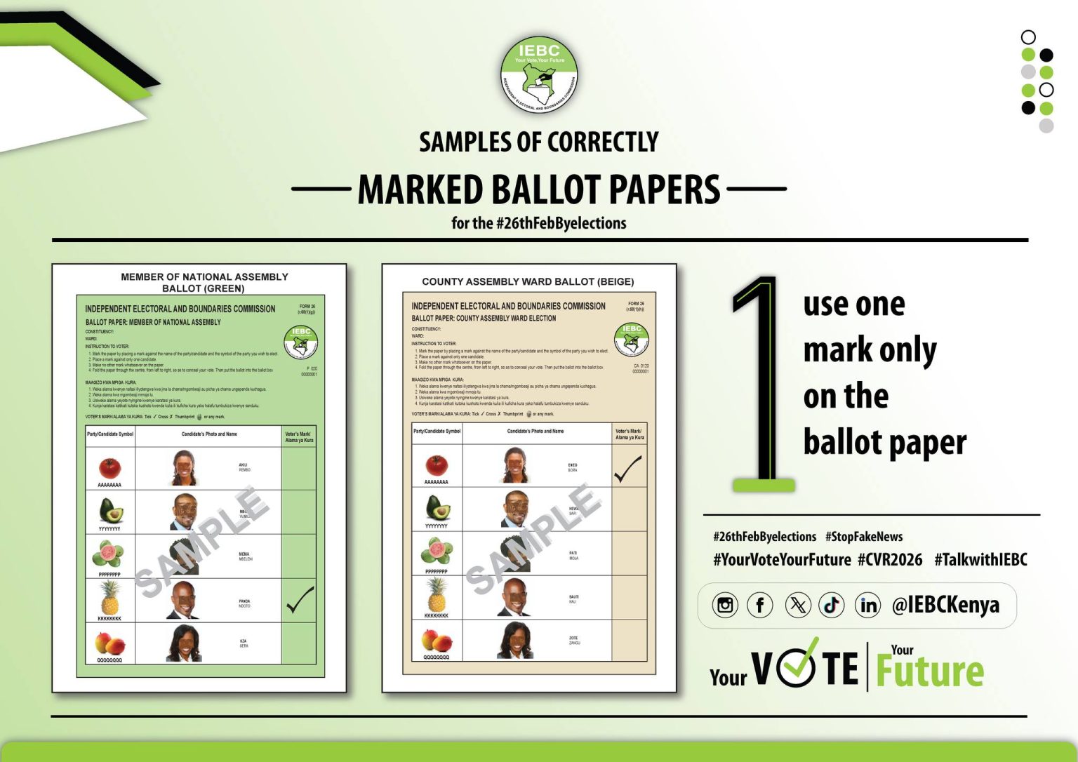IEBC outlines voting procedure, urges ballot secrecy as by-elections ...