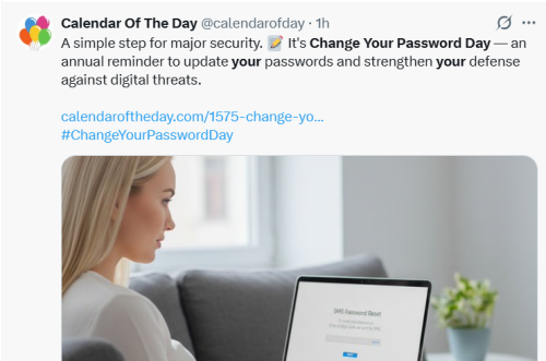 Change Your Password Day: The small habit that could save you big ...