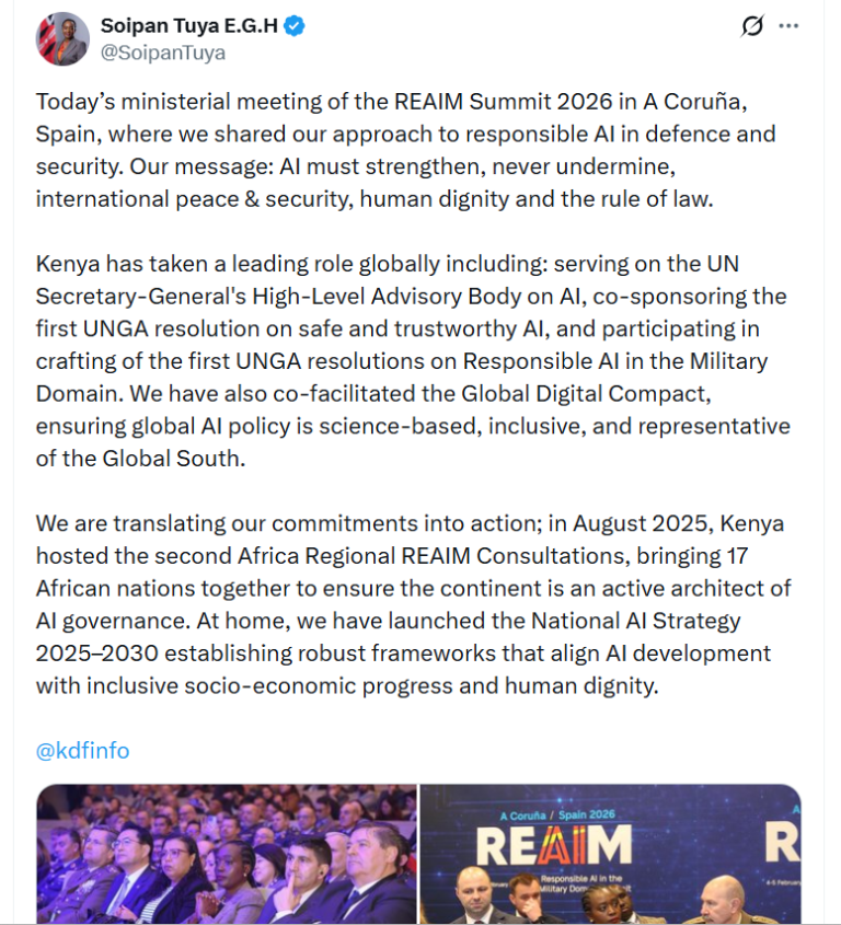 Tuya urges responsible AI to protect peace and human dignity - People Daily