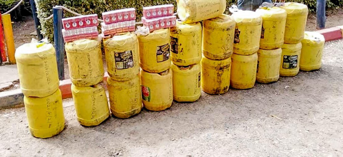 Police intensify crackdown on illicit brew, seize 400 litres of Chang ...