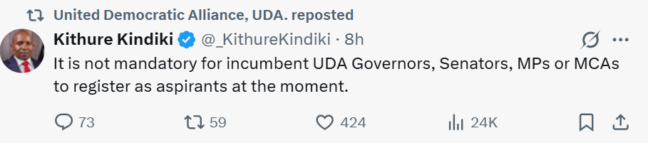 UDA issues last-minute notice to limit number of aspirants expected at ...
