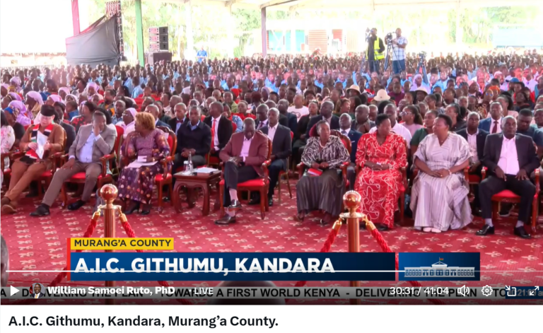 Ruto returns to Mt Kenya for church service days after regional tour ...