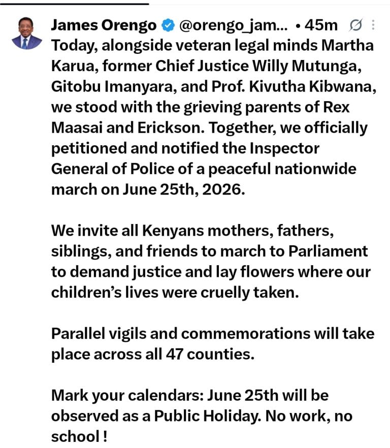 Orengo calls for nationwide shutdown on June 25, says no work or school ...