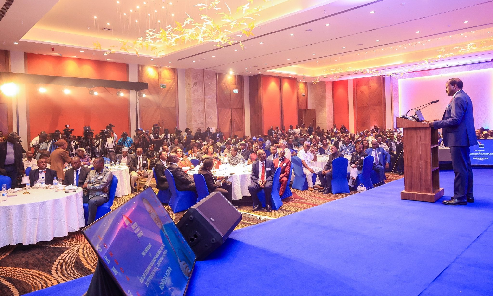 Kalonzo: Komboa Kenya movement will not be funded by cartels - People Daily